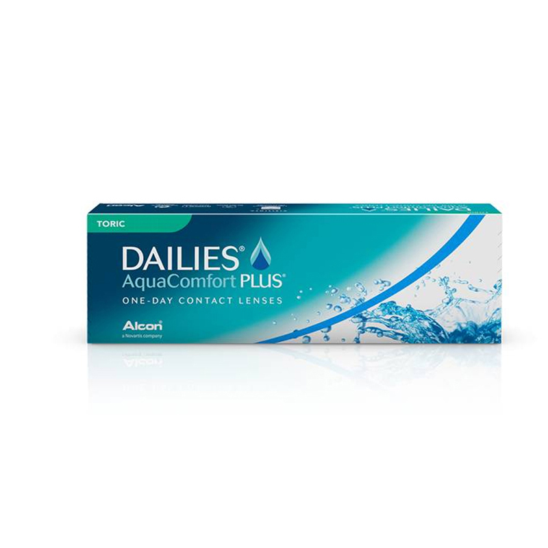 Dailies AquaComfort Plus Toric - 60 daily disposable lenses (30 lenses ...